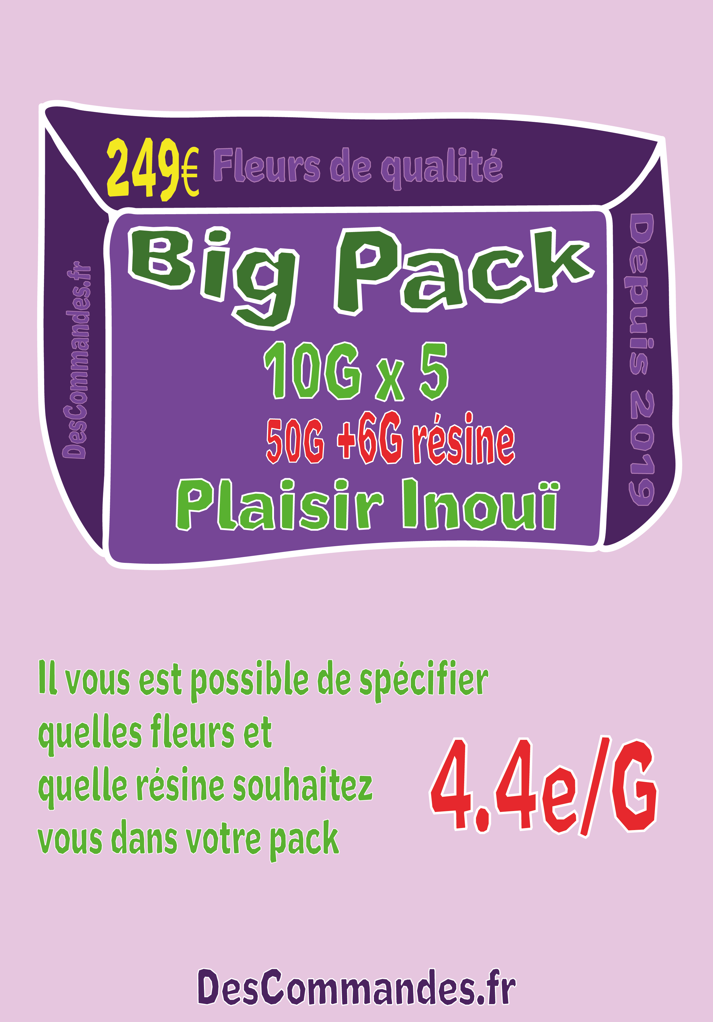 Plaisir Inouï Pack – DesCommandes